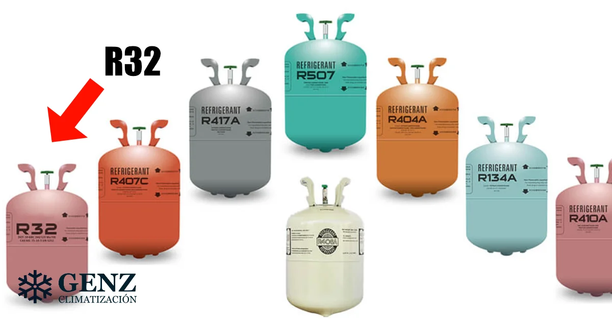 Gas R32 Guía Definitiva 2025 | Genz Clima